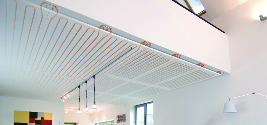 Plafondverwarming als alternatief voor vloerverwarming